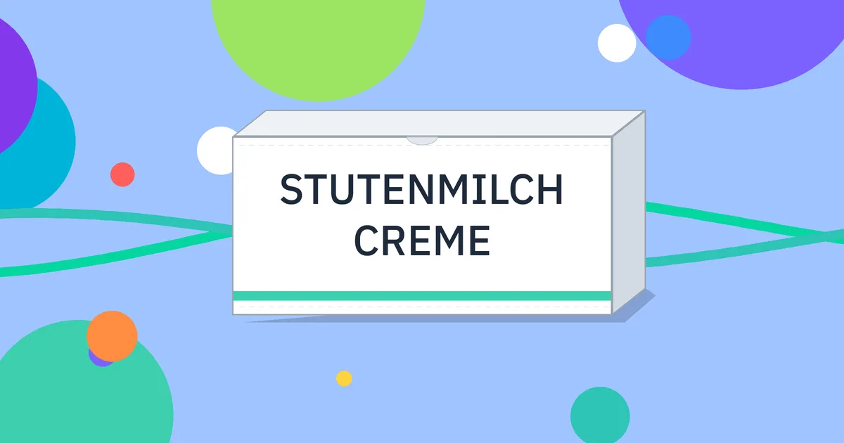 Symbolbild: Packung mit der Aufschrift STUTENMILCH CREME (PZN 00815860) – Verfügbarkeit und Bezug in Apotheken in Frankfurt am Main