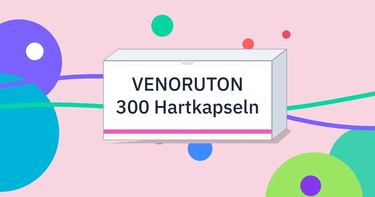 Symbolbild: Packung mit der Aufschrift VENORUTON 300 Hartkapseln (PZN 01484572) – Verfügbarkeit und Bezug in Apotheken in Frankfurt am Main
