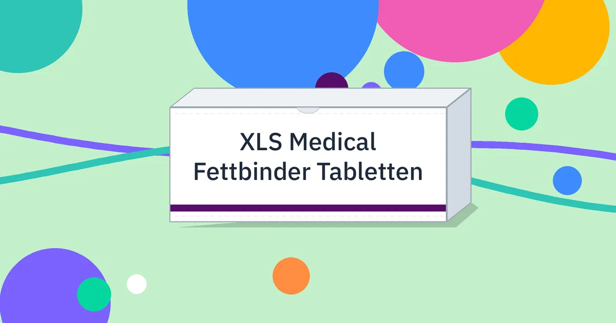 Symbolbild: Packung mit der Aufschrift XLS Medical Fettbinder Tabletten (PZN 09076364) – Verfügbarkeit und Bezug in Apotheken in Frankfurt am Main
