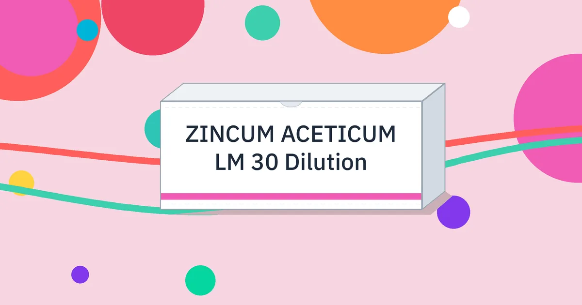 Symbolbild: Packung mit der Aufschrift ZINCUM ACETICUM LM 30 Dilution (PZN 13290028) – Verfügbarkeit und Bezug in Apotheken in Frankfurt am Main