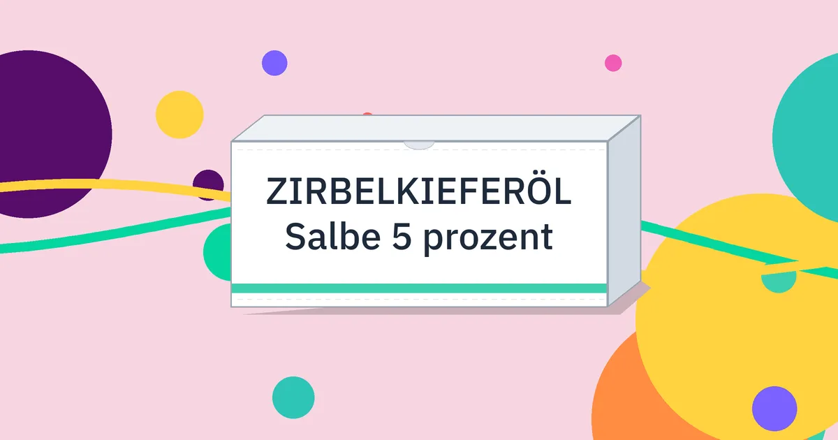 Symbolbild: Packung mit der Aufschrift ZIRBELKIEFERÖL Salbe 5 prozent (PZN 16761965) – Verfügbarkeit und Bezug in Apotheken in Frankfurt am Main