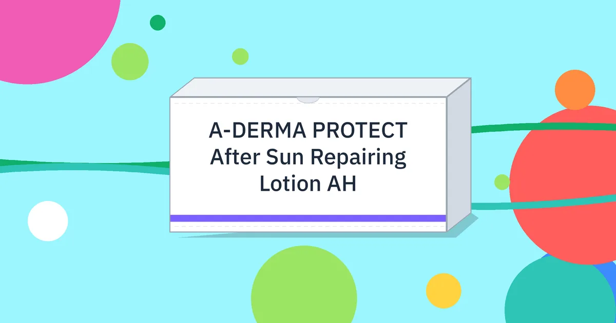 Symbolbild: Packung mit der Aufschrift A-DERMA PROTECT After Sun Repairing Lotion AH (PZN 12380284) – Verfügbarkeit und Bezug in Apotheken in Frankfurt am Main