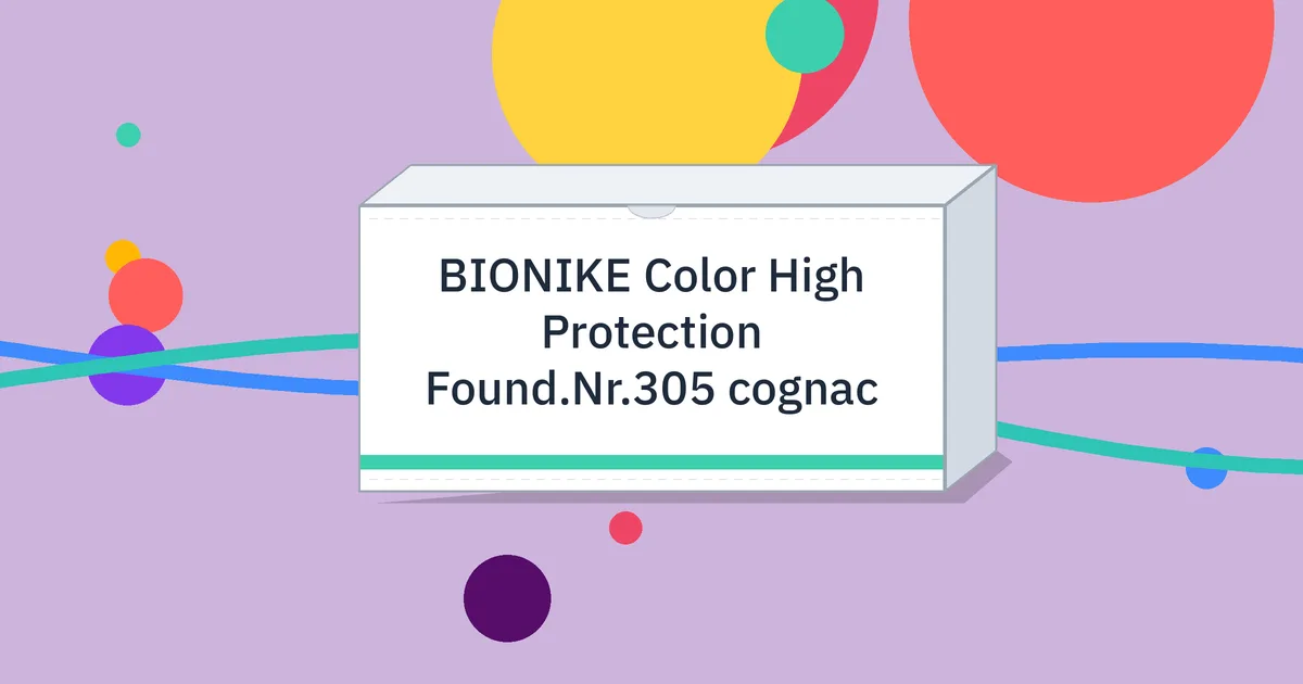 Symbolbild: Packung mit der Aufschrift BIONIKE Color High Protection Found.Nr.305 cognac (PZN 12606222) – Verfügbarkeit und Bezug in Apotheken in Frankfurt am Main
