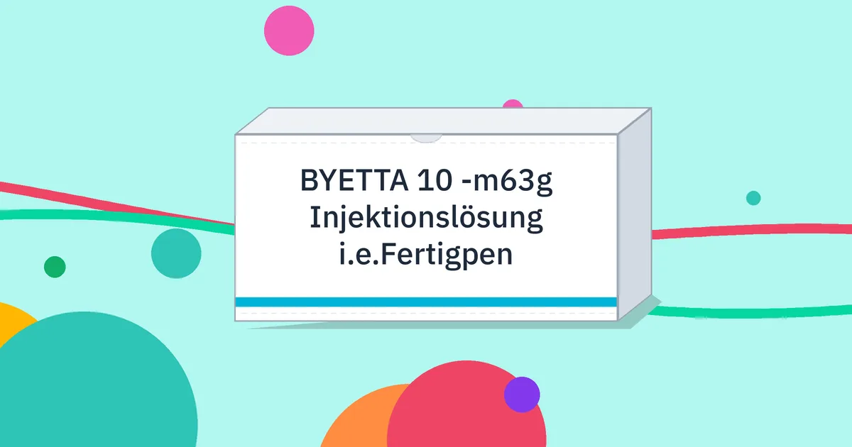 Symbolbild: Packung mit der Aufschrift BYETTA 10 -m63g Injektionslösung i.e.Fertigpen (PZN 16218907) – Verfügbarkeit und Bezug in Apotheken in Frankfurt am Main
