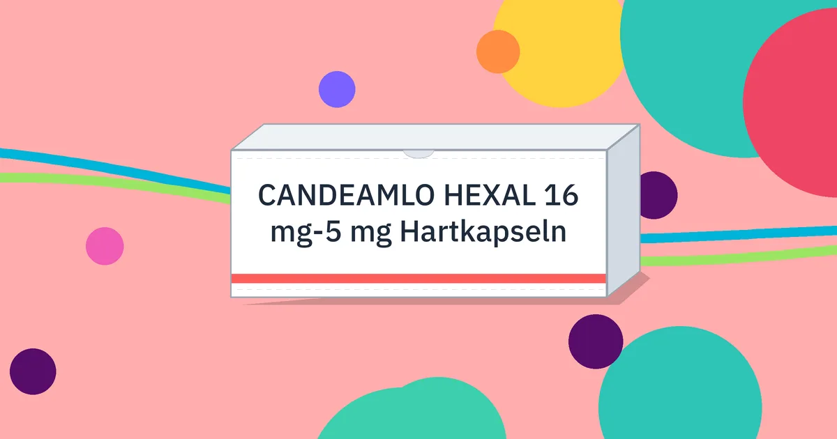 Symbolbild: Packung mit der Aufschrift CANDEAMLO HEXAL 16 mg-5 mg Hartkapseln (PZN 12343834) – Verfügbarkeit und Bezug in Apotheken in Frankfurt am Main