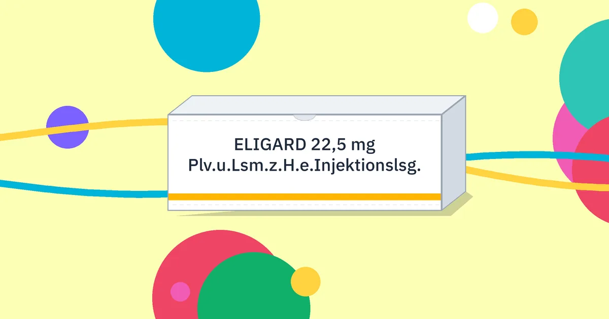 Symbolbild: Packung mit der Aufschrift ELIGARD 22,5 mg Plv.u.Lsm.z.H.e.Injektionslsg. (PZN 11885875) – Verfügbarkeit und Bezug in Apotheken in Frankfurt am Main
