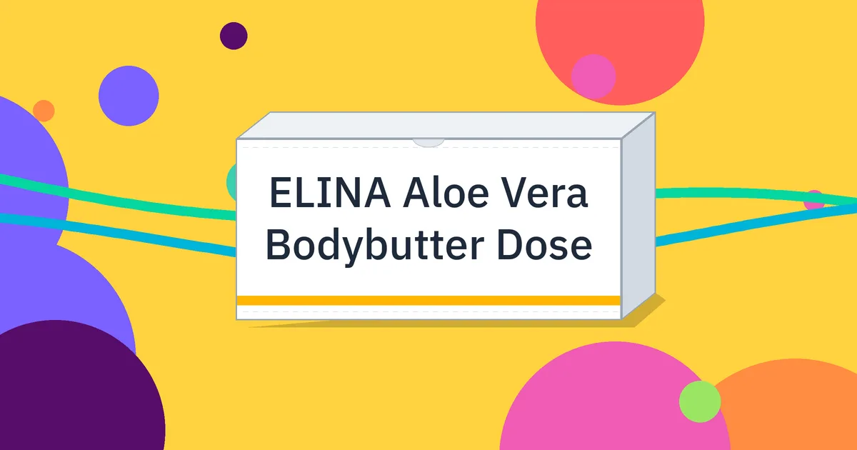 Symbolbild: Packung mit der Aufschrift ELINA Aloe Vera Bodybutter Dose (PZN 18255433) – Verfügbarkeit und Bezug in Apotheken in Frankfurt am Main