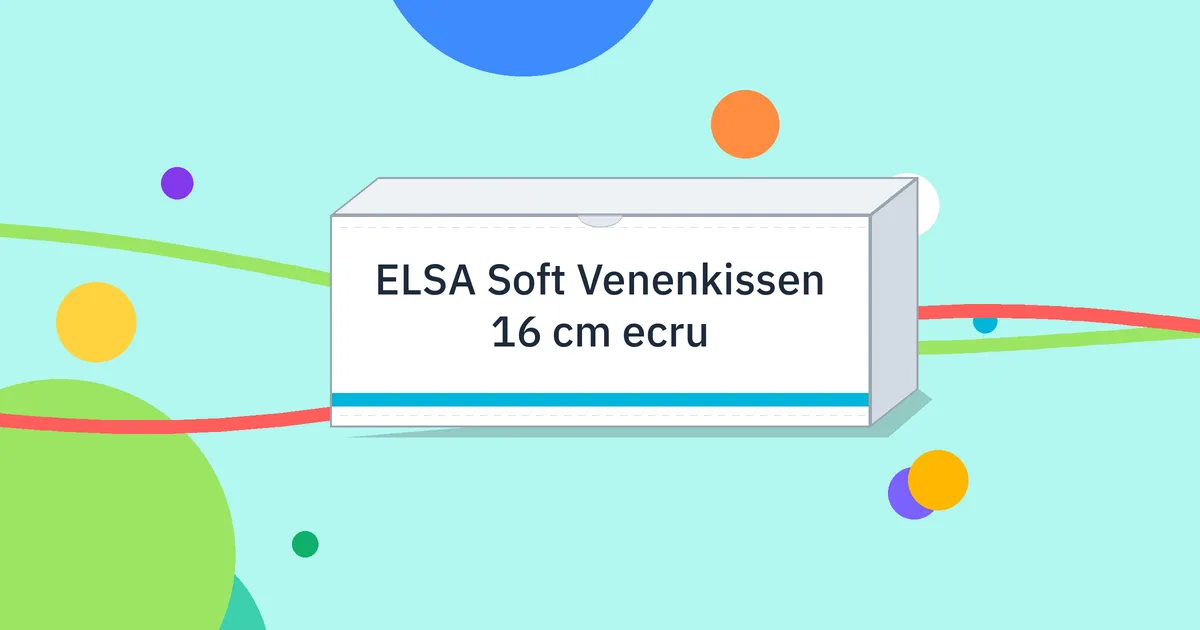 Symbolbild: Packung mit der Aufschrift ELSA Soft Venenkissen 16 cm ecru (PZN 02816651) – Verfügbarkeit und Bezug in Apotheken in Frankfurt am Main