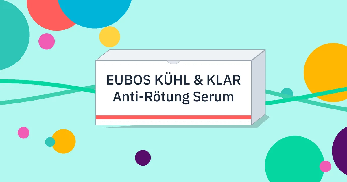 Symbolbild: Packung mit der Aufschrift EUBOS KÜHL & KLAR Anti-Rötung Serum (PZN 16917700) – Verfügbarkeit und Bezug in Apotheken in Frankfurt am Main