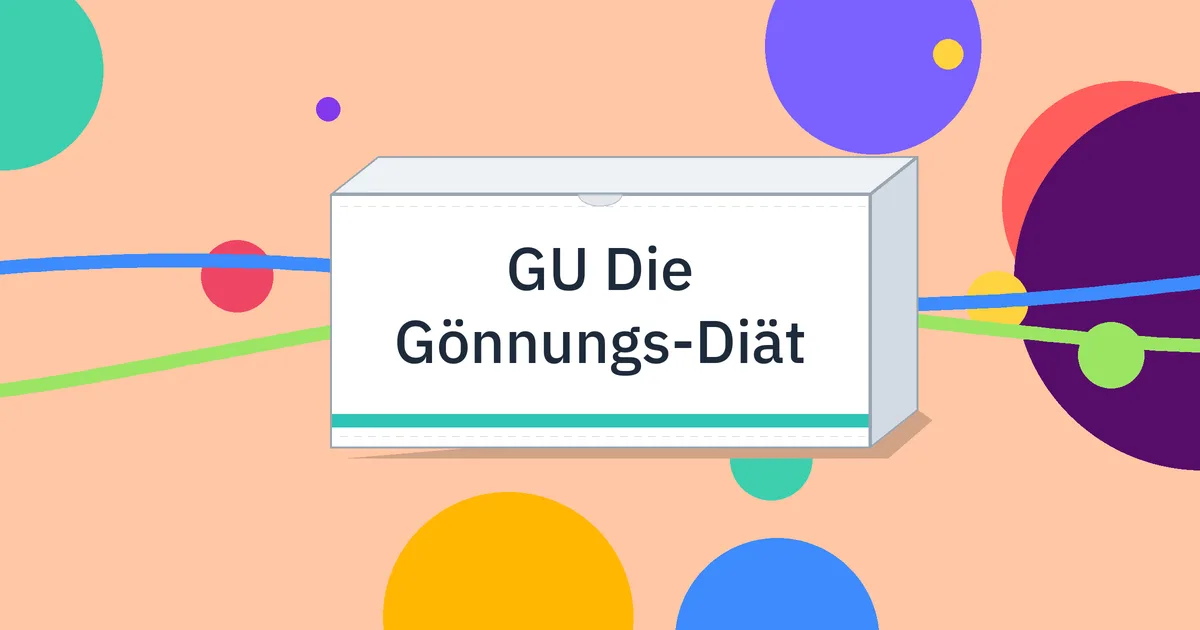 Symbolbild: Packung mit der Aufschrift GU Die Gönnungs-Diät (PZN 19159708) – Verfügbarkeit und Bezug in Apotheken in Frankfurt am Main