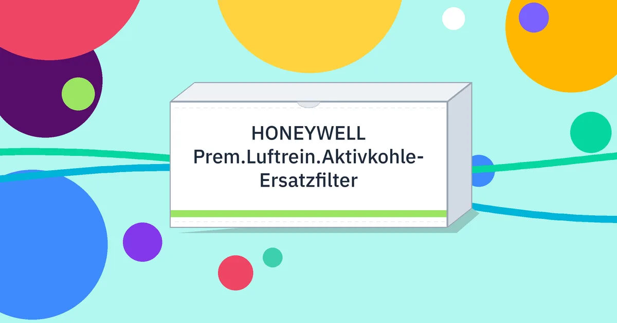 Symbolbild: Packung mit der Aufschrift HONEYWELL Prem.Luftrein.Aktivkohle-Ersatzfilter (PZN 09340068) – Verfügbarkeit und Bezug in Apotheken in Frankfurt am Main
