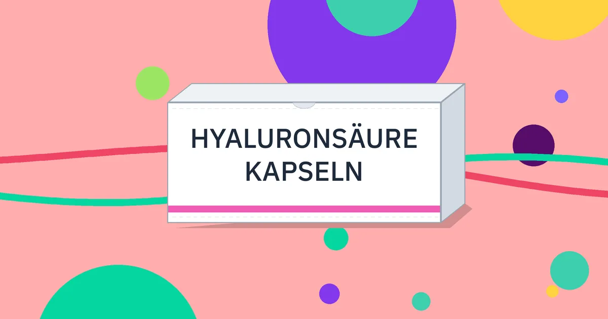 Symbolbild: Packung mit der Aufschrift HYALURONSÄURE KAPSELN (PZN 14289955) – Verfügbarkeit und Bezug in Apotheken in Frankfurt am Main