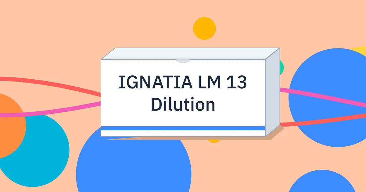 Symbolbild: Packung mit der Aufschrift IGNATIA LM 13 Dilution (PZN 12911681) – Verfügbarkeit und Bezug in Apotheken in Frankfurt am Main
