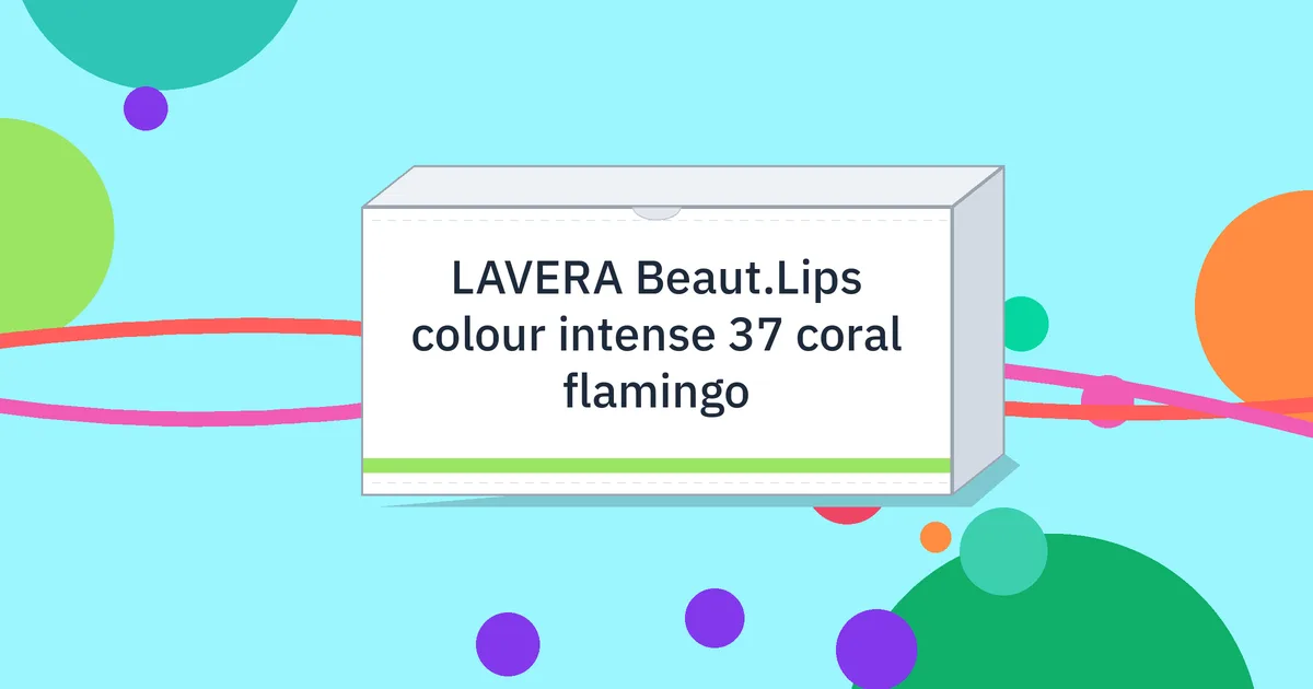 Symbolbild: Packung mit der Aufschrift LAVERA Beaut.Lips colour intense 37 coral flamingo (PZN 13599240) – Verfügbarkeit und Bezug in Apotheken in Frankfurt am Main