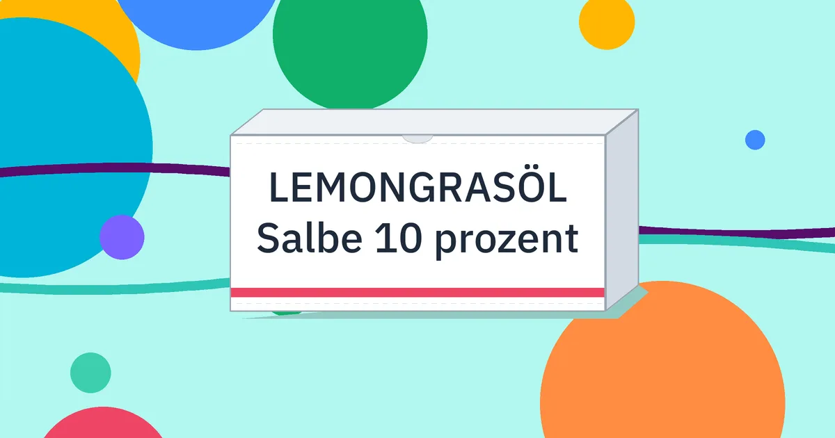 Symbolbild: Packung mit der Aufschrift LEMONGRASÖL Salbe 10 prozent (PZN 18180296) – Verfügbarkeit und Bezug in Apotheken in Frankfurt am Main