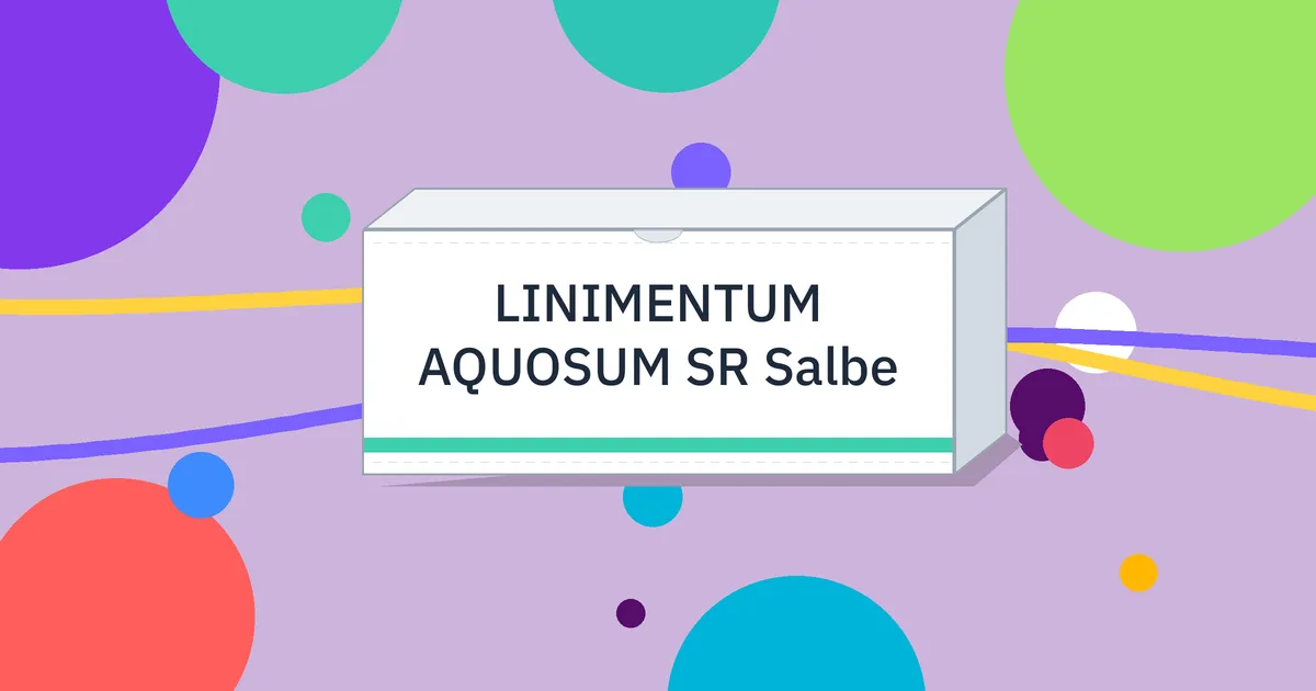 Symbolbild: Packung mit der Aufschrift LINIMENTUM AQUOSUM SR Salbe (PZN 04411898) – Verfügbarkeit und Bezug in Apotheken in Frankfurt am Main