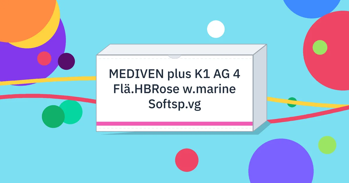 Symbolbild: Packung mit der Aufschrift MEDIVEN plus K1 AG 4 Flä.HBRose w.marine Softsp.vg (PZN 15914786) – Verfügbarkeit und Bezug in Apotheken in Frankfurt am Main
