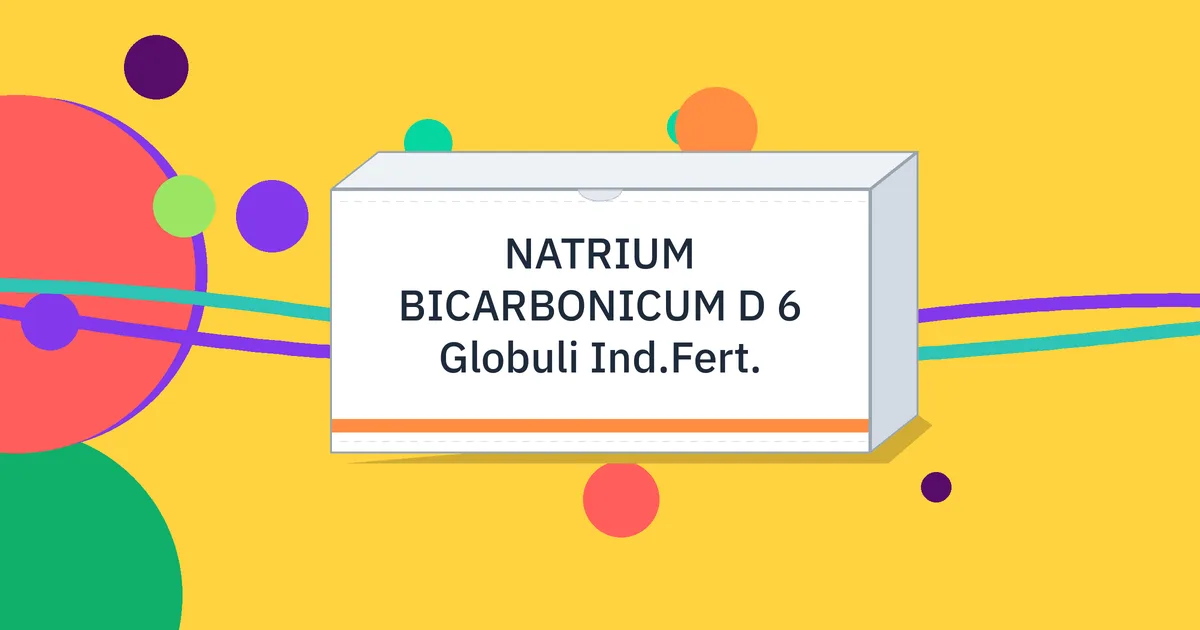 Symbolbild: Packung mit der Aufschrift NATRIUM BICARBONICUM D 6 Globuli Ind.Fert. (PZN 17718115) – Verfügbarkeit und Bezug in Apotheken in Frankfurt am Main