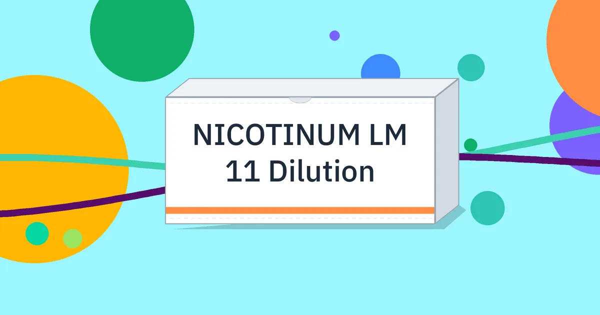 Symbolbild: Packung mit der Aufschrift NICOTINUM LM 11 Dilution (PZN 12969060) – Verfügbarkeit und Bezug in Apotheken in Frankfurt am Main