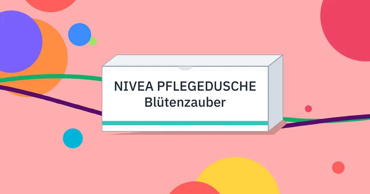 Symbolbild: Packung mit der Aufschrift NIVEA PFLEGEDUSCHE Blütenzauber (PZN 17624265) – Verfügbarkeit und Bezug in Apotheken in Frankfurt am Main