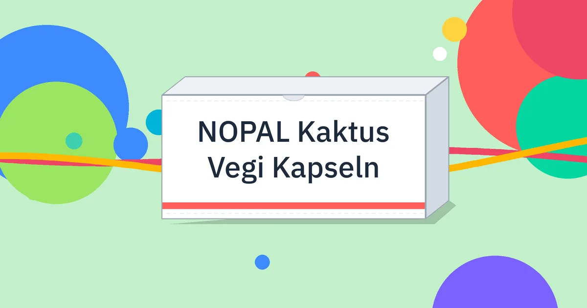 Symbolbild: Packung mit der Aufschrift NOPAL Kaktus Vegi Kapseln (PZN 02652043) – Verfügbarkeit und Bezug in Apotheken in Frankfurt am Main