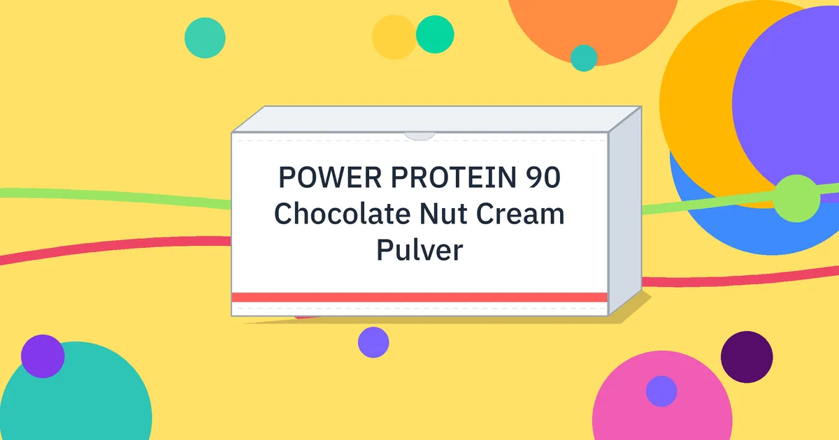 Symbolbild: Packung mit der Aufschrift POWER PROTEIN 90 Chocolate Nut Cream Pulver (PZN 01623393) – Verfügbarkeit und Bezug in Apotheken in Frankfurt am Main