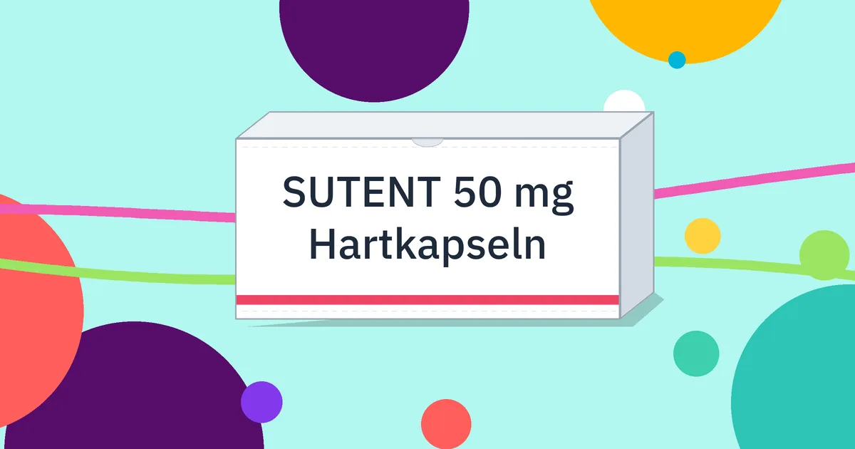 Symbolbild: Packung mit der Aufschrift SUTENT 50 mg Hartkapseln (PZN 05371238) – Verfügbarkeit und Bezug in Apotheken in Frankfurt am Main