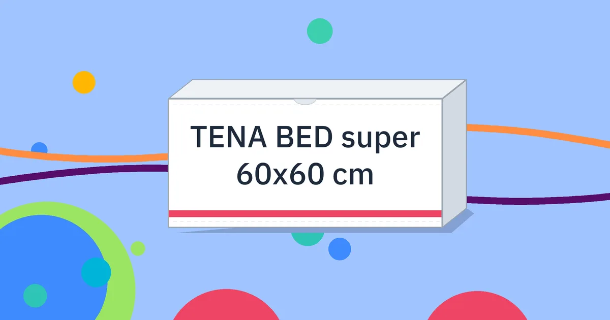 Symbolbild: Packung mit der Aufschrift TENA BED super 60x60 cm (PZN 09234886) – Verfügbarkeit und Bezug in Apotheken in Frankfurt am Main