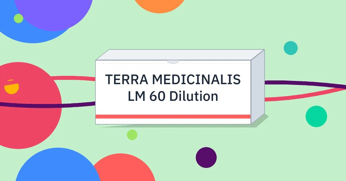 Symbolbild: Packung mit der Aufschrift TERRA MEDICINALIS LM 60 Dilution (PZN 13217362) – Verfügbarkeit und Bezug in Apotheken in Frankfurt am Main