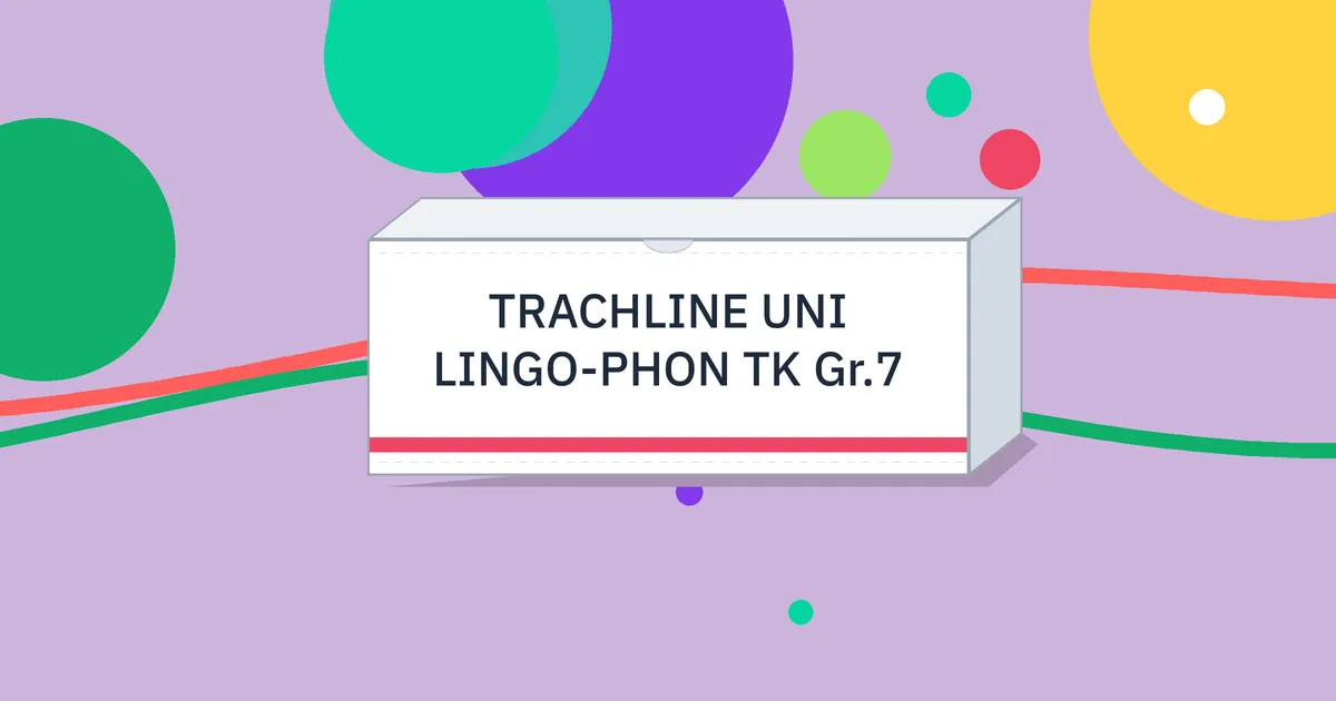 Symbolbild: Packung mit der Aufschrift TRACHLINE UNI LINGO-PHON TK Gr.7 (PZN 17156410) – Verfügbarkeit und Bezug in Apotheken in Frankfurt am Main