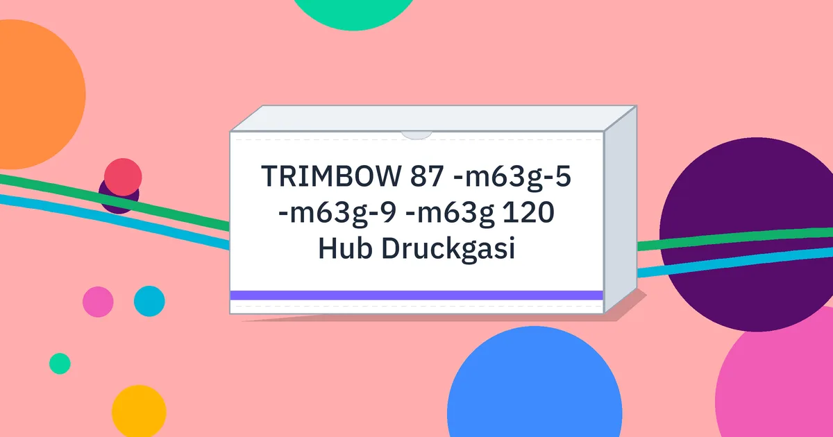 Symbolbild: Packung mit der Aufschrift TRIMBOW 87 -m63g-5 -m63g-9 -m63g 120 Hub Druckgasi (PZN 14164314) – Verfügbarkeit und Bezug in Apotheken in Frankfurt am Main