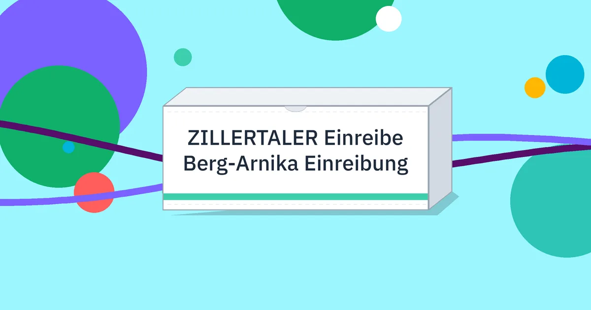 Symbolbild: Packung mit der Aufschrift ZILLERTALER Einreibe Berg-Arnika Einreibung (PZN 20281716) – Verfügbarkeit und Bezug in Apotheken in Frankfurt am Main