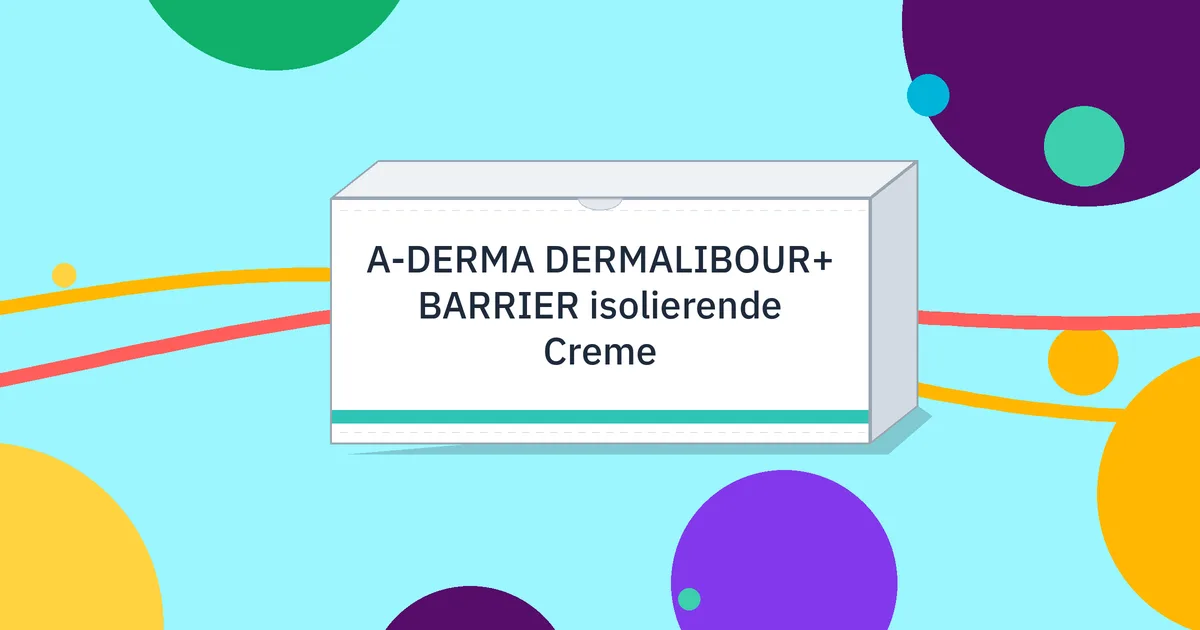 Symbolbild: Packung mit der Aufschrift A-DERMA DERMALIBOUR+ BARRIER isolierende Creme (PZN 17530009) – Verfügbarkeit und Bezug in Apotheken in Frankfurt am Main