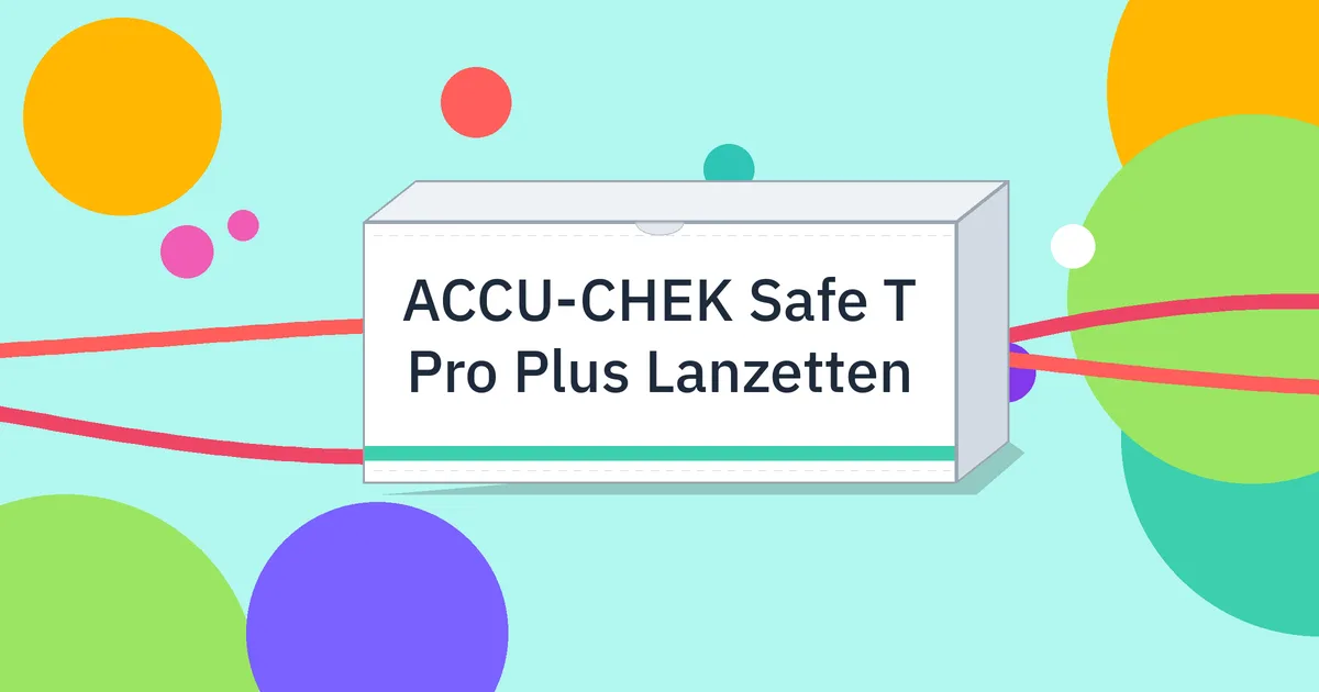 Symbolbild: Packung mit der Aufschrift ACCU-CHEK Safe T Pro Plus Lanzetten (PZN 13968795) – Verfügbarkeit und Bezug in Apotheken in Frankfurt am Main