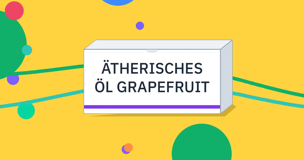 Symbolbild: Packung mit der Aufschrift ÄTHERISCHES ÖL GRAPEFRUIT (PZN 01236437) – Verfügbarkeit und Bezug in Apotheken in Frankfurt am Main