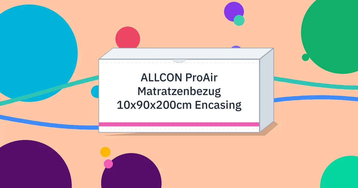 Symbolbild: Packung mit der Aufschrift ALLCON ProAir Matratzenbezug 10x90x200cm Encasing (PZN 19762132) – Verfügbarkeit und Bezug in Apotheken in Frankfurt am Main