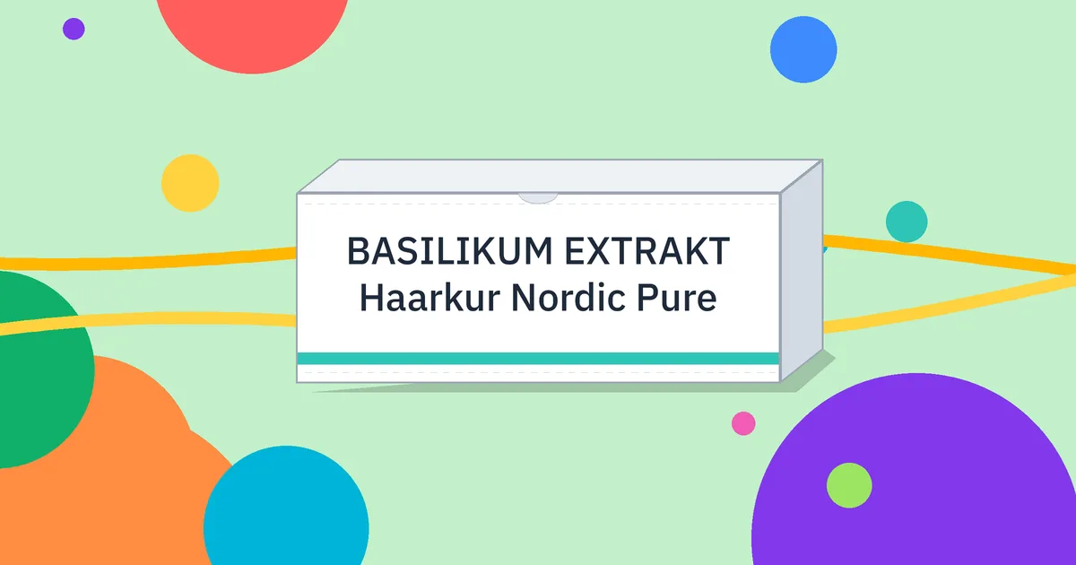 Symbolbild: Packung mit der Aufschrift BASILIKUM EXTRAKT Haarkur Nordic Pure (PZN 20094925) – Verfügbarkeit und Bezug in Apotheken in Frankfurt am Main