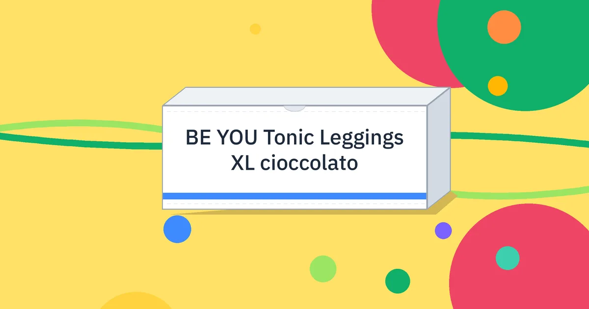 Symbolbild: Packung mit der Aufschrift BE YOU Tonic Leggings XL cioccolato (PZN 20719733) – Verfügbarkeit und Bezug in Apotheken in Frankfurt am Main