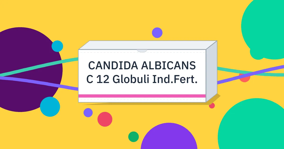 Symbolbild: Packung mit der Aufschrift CANDIDA ALBICANS C 12 Globuli Ind.Fert. (PZN 17646485) – Verfügbarkeit und Bezug in Apotheken in Frankfurt am Main