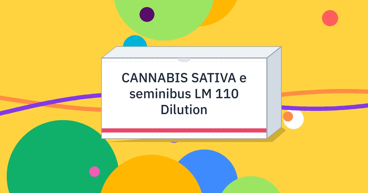 Symbolbild: Packung mit der Aufschrift CANNABIS SATIVA e seminibus LM 110 Dilution (PZN 12144046) – Verfügbarkeit und Bezug in Apotheken in Frankfurt am Main