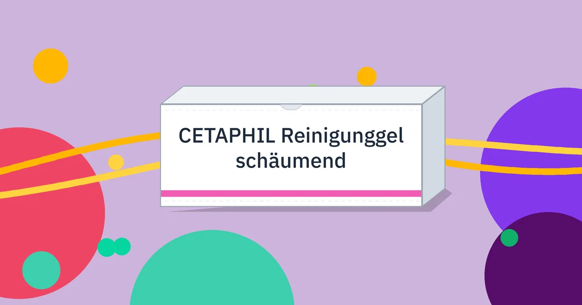 Symbolbild: Packung mit der Aufschrift CETAPHIL Reinigunggel schäumend (PZN 20007642) – Verfügbarkeit und Bezug in Apotheken in Frankfurt am Main