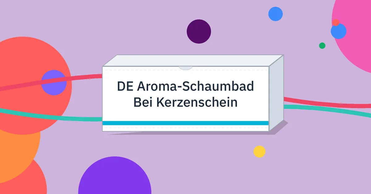 Symbolbild: Packung mit der Aufschrift DE Aroma-Schaumbad Bei Kerzenschein (PZN 12386045) – Verfügbarkeit und Bezug in Apotheken in Frankfurt am Main