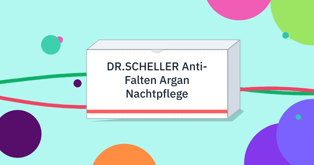 Symbolbild: Packung mit der Aufschrift DR.SCHELLER Anti-Falten Argan Nachtpflege (PZN 18271248) – Verfügbarkeit und Bezug in Apotheken in Frankfurt am Main