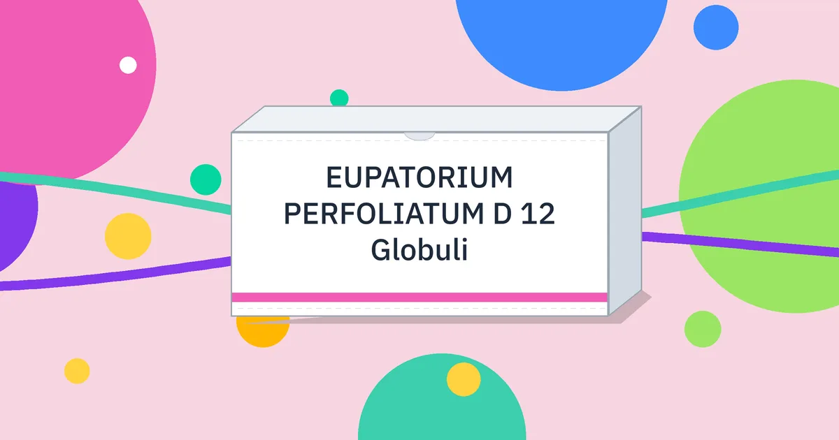 Symbolbild: Packung mit der Aufschrift EUPATORIUM PERFOLIATUM D 12 Globuli (PZN 13718733) – Verfügbarkeit und Bezug in Apotheken in Frankfurt am Main