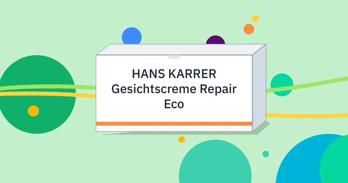 Symbolbild: Packung mit der Aufschrift HANS KARRER Gesichtscreme Repair Eco (PZN 09633882) – Verfügbarkeit und Bezug in Apotheken in Frankfurt am Main