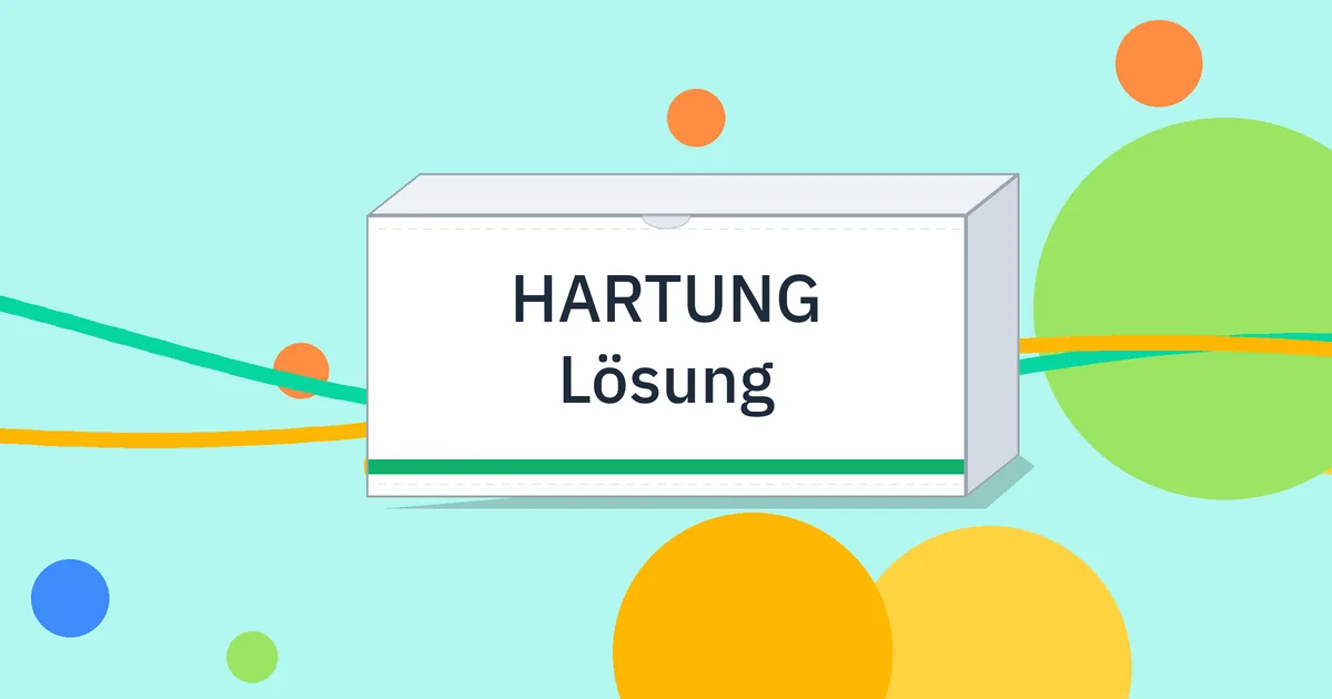 Symbolbild: Packung mit der Aufschrift HARTUNG Lösung (PZN 04982402) – Verfügbarkeit und Bezug in Apotheken in Frankfurt am Main