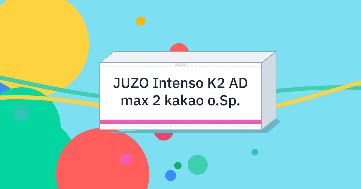 Symbolbild: Packung mit der Aufschrift JUZO Intenso K2 AD max 2 kakao o.Sp. (PZN 18620051) – Verfügbarkeit und Bezug in Apotheken in Frankfurt am Main