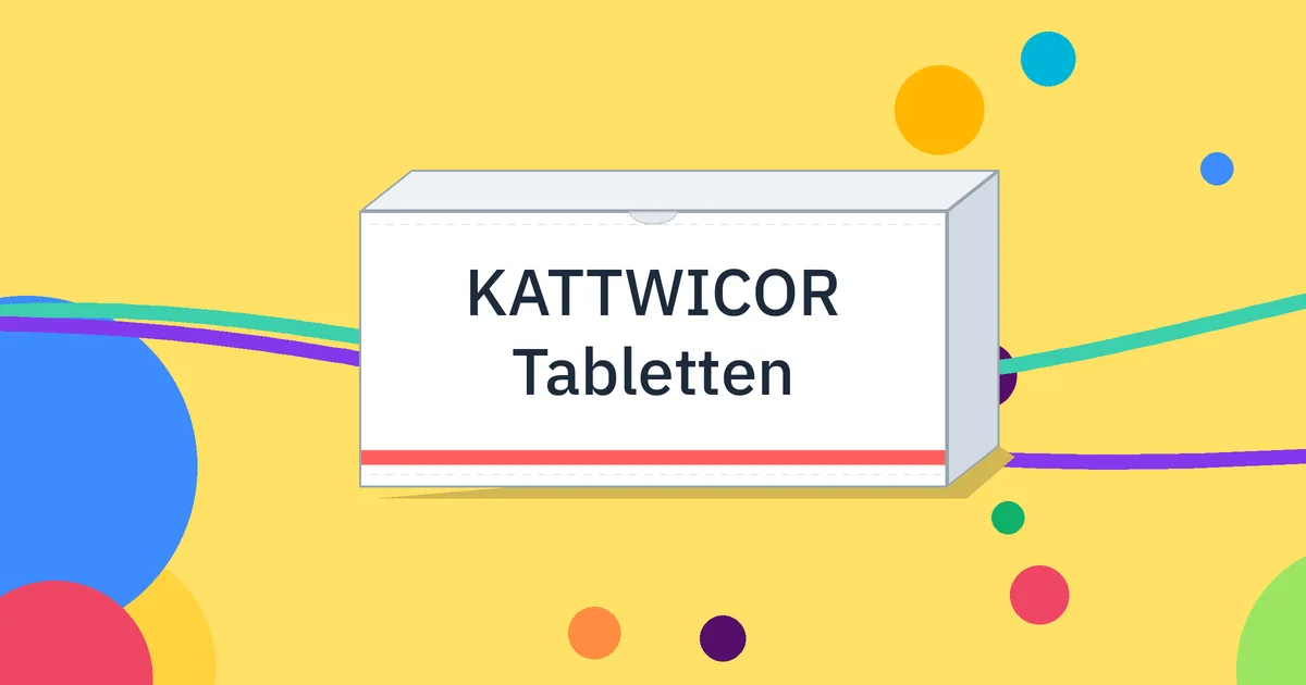 Symbolbild: Packung mit der Aufschrift KATTWICOR Tabletten (PZN 01987379) – Verfügbarkeit und Bezug in Apotheken in Frankfurt am Main