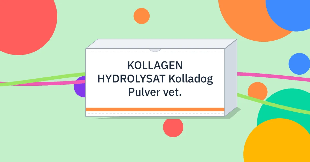 Symbolbild: Packung mit der Aufschrift KOLLAGEN HYDROLYSAT Kolladog Pulver vet. (PZN 09272390) – Verfügbarkeit und Bezug in Apotheken in Frankfurt am Main