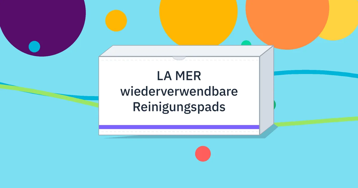 Symbolbild: Packung mit der Aufschrift LA MER wiederverwendbare Reinigungspads (PZN 20622761) – Verfügbarkeit und Bezug in Apotheken in Frankfurt am Main